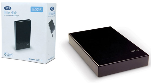 Lacie 301276 Little Disk 160gb Design BY SAM Hecht - Εξωτερικοι δισκοι ...