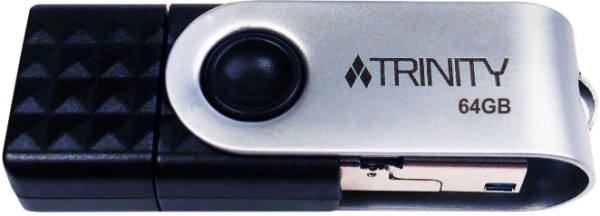 Patriot Pef64gtri3usb Trinity 64gb 3 IN 1 USB 3.1 Type A/type C/micro B ...