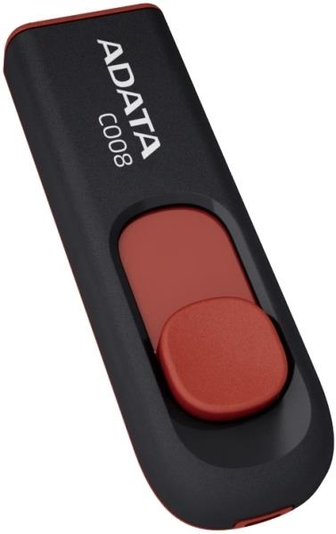 Adata Classic C008 4GB Usb2.0 Flash Drive Black/red - Μνημες usb (PER ...