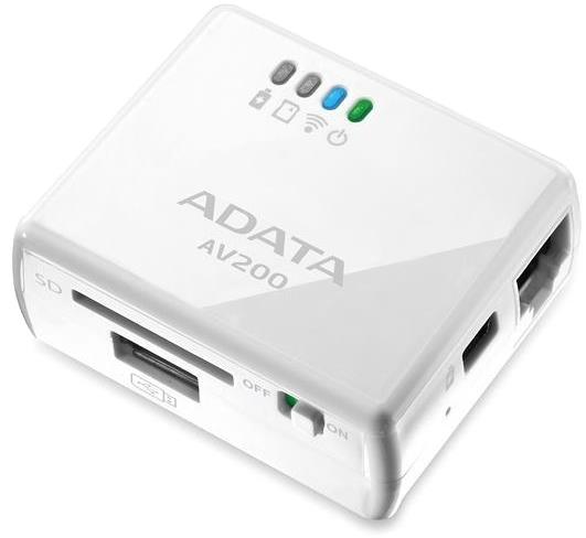 Adata Aav200-cwh Dashdrive AIR Av-200 Wireless Access Point With Card ...