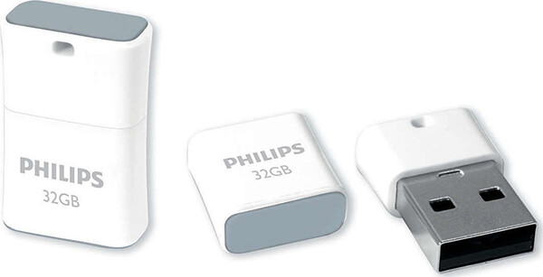 Philips Pico Edition 32gb USB 2.0 Flash Drive Shadow Grey Fm32fd85b/00 ...