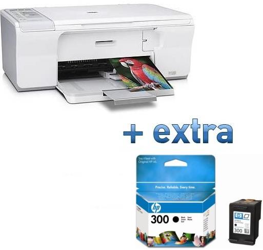HP Deskjet F4280 Cb656b + Γνησιο Μελανι Hewlett Packard NO 300 Μαυρο ...