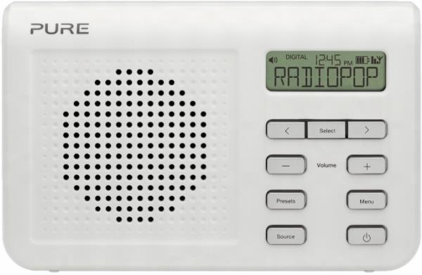 Pure ONE MI II Portable DAB Digital AND FM Radio White - Radios (PER ...