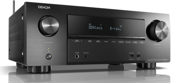 Denon Avr-x2500h 7.2ch 4K AV Receiver With Amazon Alexa Voice Control ...