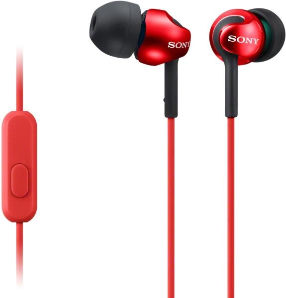 Sony Mdr-ex110ap In-ear Headphones RED - Ακουστικα (PER.504908)