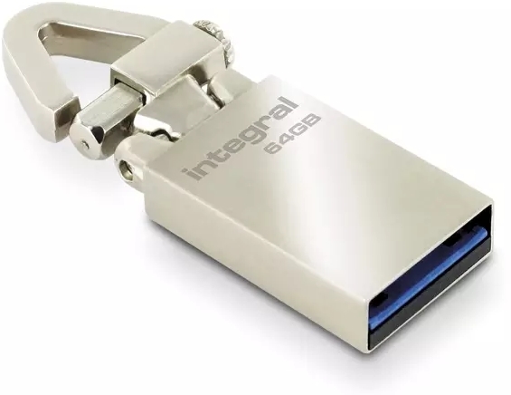 Integral TAG USB 3.0 64gb Flash Drive Silver Metal - Μνημες usb (PER ...