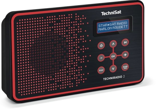 Technisat Techniradio 2 Portable Dab+/ukw-radio Black/red - Radios (PER ...