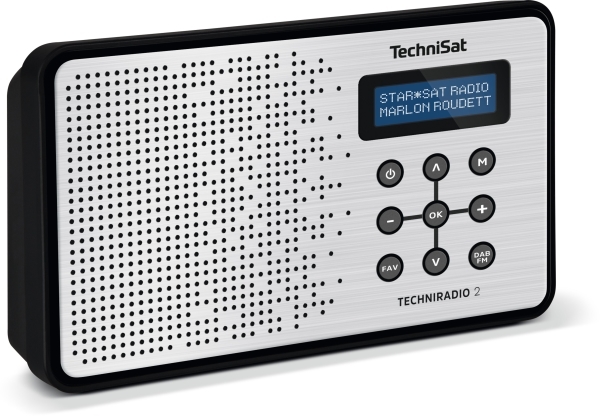 Technisat Techniradio 2 Portable Dab+/ukw-radio Black/silver - Radios ...