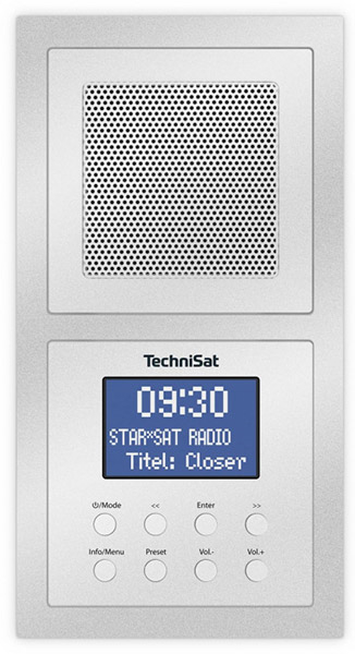 Technisat Digitradio UP 1 FM DAB Bluetooth Silver - Radios (PER.507418)