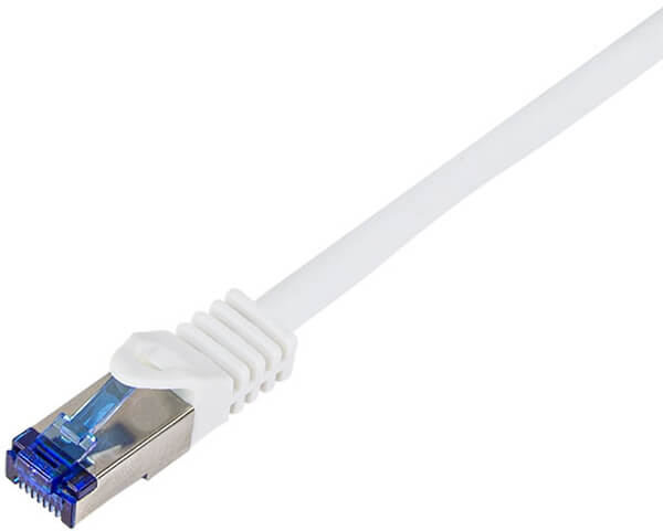 Logilink C6a091s Cat.6a S/ftp Ultraflex Patch Cable 10M White - Καλωδιο δικτυωσης (PER.522018)