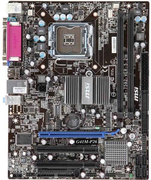 MSI G41m-p26 - Μητρικη καρτα (PER.523267)