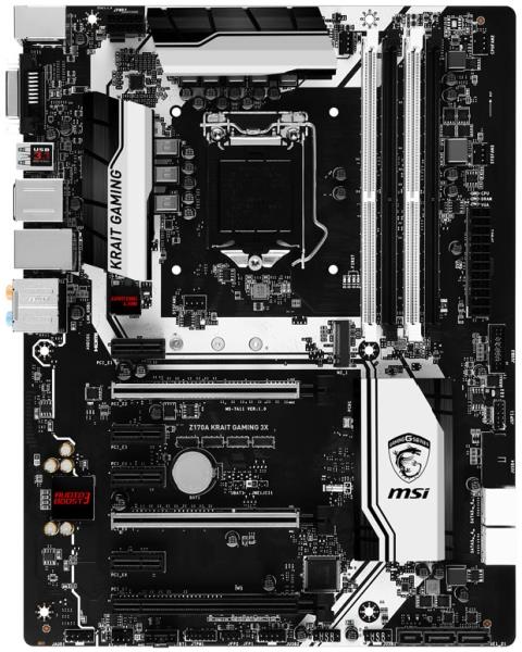 Μητρικη MSI Z170a Krait Gaming 3X Retail - Μητρικη καρτα (PER.523879)