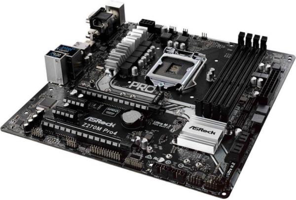 Μητρικη Asrock z270m Pro4 Retail - Μητρικη καρτα (PER.528971)