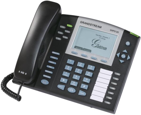 Grandstream Gxp2120 6-line Executive HD IP Phone - Voip phones (PER.533932)