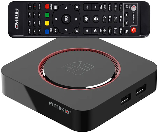 Android OTT BOX Amiko A9red - Media streaming (PER.534178)