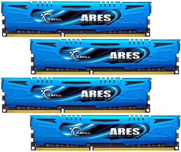 RAM G.skill F3-2133c10q-32gab 32gb (4x8gb) Ddr3 2133mhz Cl10 Ares Quad ...
