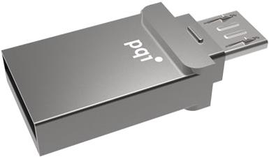 PQI Connect 201 16gb Usb2.0/micro USB Flash Drive - Μνημες usb (PER.555728)