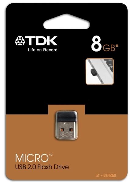 TDK Micro 8GB Usb2.0 Flash Drive - Μνημες usb (PER.556672)