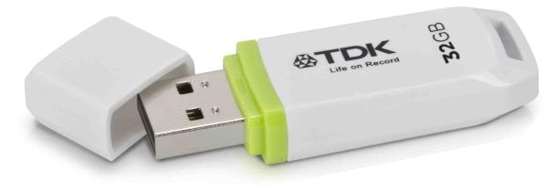 TDK Tf10 32gb Usb2.0 Flash Drive White - Μνημες usb (PER.556676)