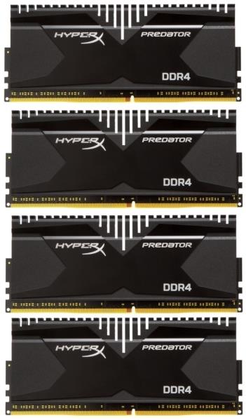 RAM Hyperx Hx428c14pbk4/32 32gb (4x8gb) Ddr4 2800mhz XMP Predator ...