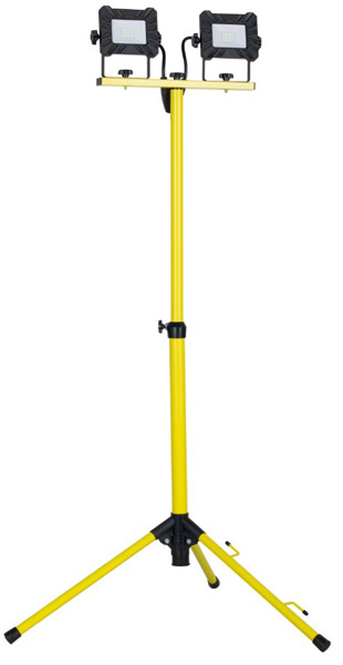 Maximus LED Προβολεας Εργασιας Με Υποδοχη Schuko ΣΕ Βαση 2X 10W 750lm ...