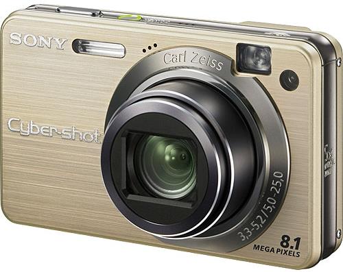Sony Cybershot Dsc-w150n Gold + Memory Stick PRO DUO 4GB KIT - Ψηφιακες ...