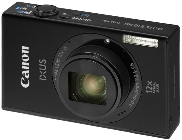 Canon Ixus 510 HS Black - Ψηφιακες φωτογραφικες μηχανες (PER.564657)