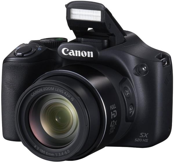 Canon Powershot Sx520 HS Black - Ψηφιακες φωτογραφικες μηχανες (PER.567898)
