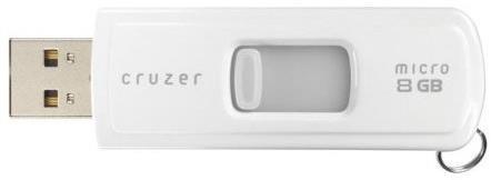 Sandisk 8GB Cruzer Micro U3 White - Μνημες usb (PER.569199)
