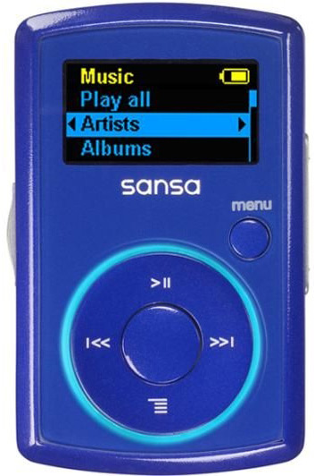 Sandisk Sansa Clip 2GB Blue - Mp3 player (PER.569373)