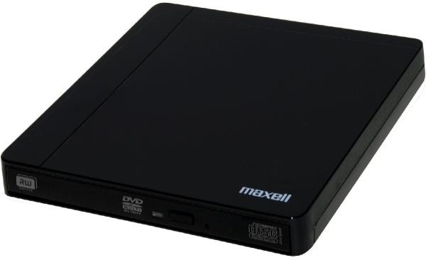 Maxell Slim External Multi DVD Writer Black - Οπτικα μεσα (PER.569988)