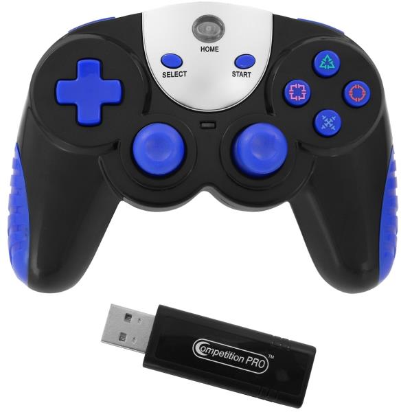 Competition PRO Wireless Powershock 6 Axis Controller - Game controller ...