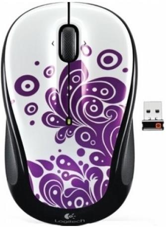 Logitech M325 Wireless Mouse Purple Swirls - Ποντικια (PER.570526)