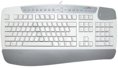 A4tech Kbs-8 Anti-rsi Keyboard Ps/2 US Layout - Πληκτρολογιο (PER.571265)