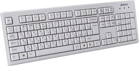 A4tech Km-720-w-usb White Standard Keyboard USB US Layout ...