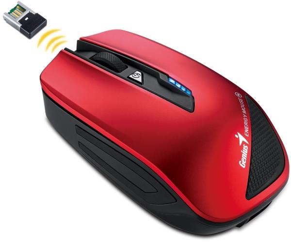 Genius Energy Wireless Mouse TO Power UP Smartphone RED - Ποντικια (PER ...