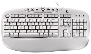 Logitech Internet PRO Keyboard White - Πληκτρολογιο (PER.575096)