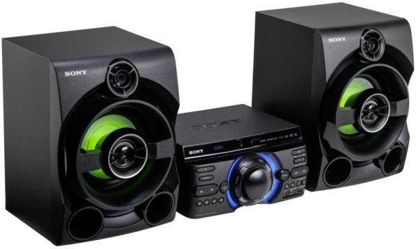 Sony Mhc-m60d High Power Audio System With Dvd/karaoke - Hi-fi (PER.579683)