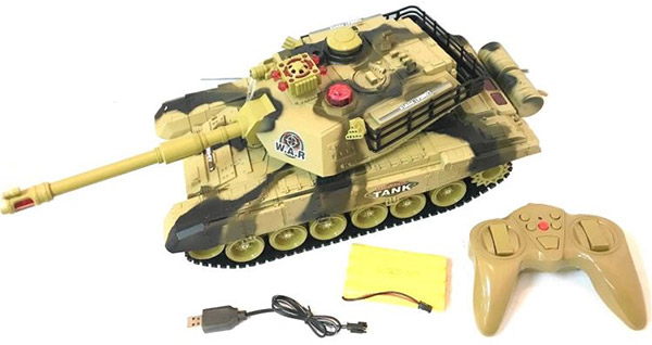 RC Infrared Tank With USB (beige) - Μοντελισμος (PER.579939)