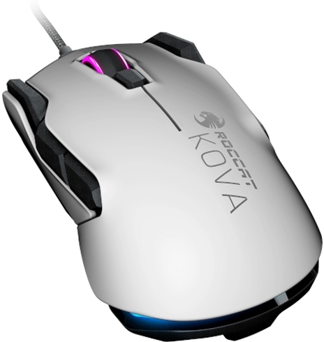 Roccat Kova Aimo 7000dpi RGB LED Gaming Mouse White - Ποντικια (PER.580628)