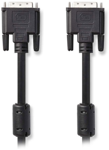 Nedis Ccgp32000bk100 DVI Cable Dvi-d 24+1-pin Male - Dvi-d 24+1-pin ...