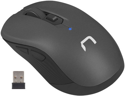 Natec Nmy-0915 Robin 1600dpi Wireless Mouse Black - Ποντικια (PER.580816)