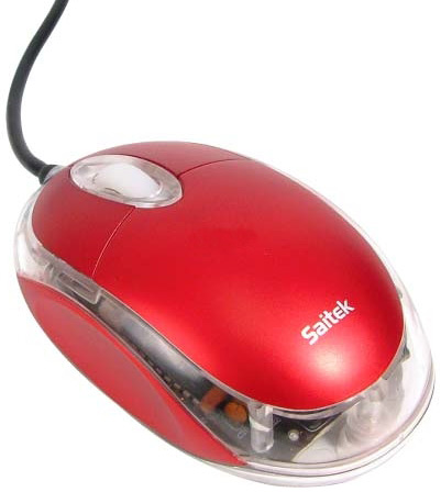 Saitek Notebook Optical Mouse RED - Ποντικια (PER.583278)