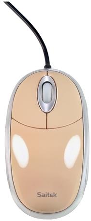 Saitek Desktop Optical Mouse Brown - Ποντικια (PER.583455)