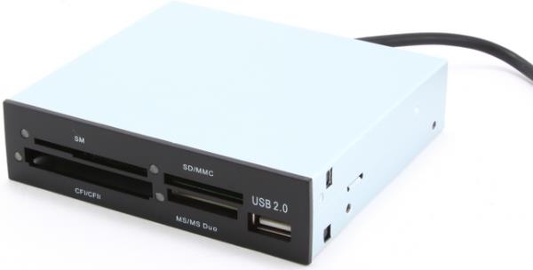 Gembird Fdi2-allin1-ab Usb2.0 Internal Card Reader/writer Black - Θηκες ...