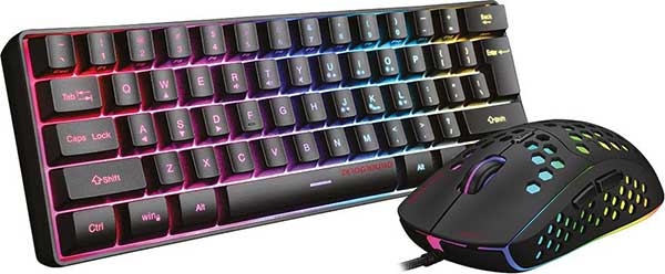 Zeroground Kb-1900gums Torii Keyboard & Mouse RGB - Πληκτρολογιο (PER ...