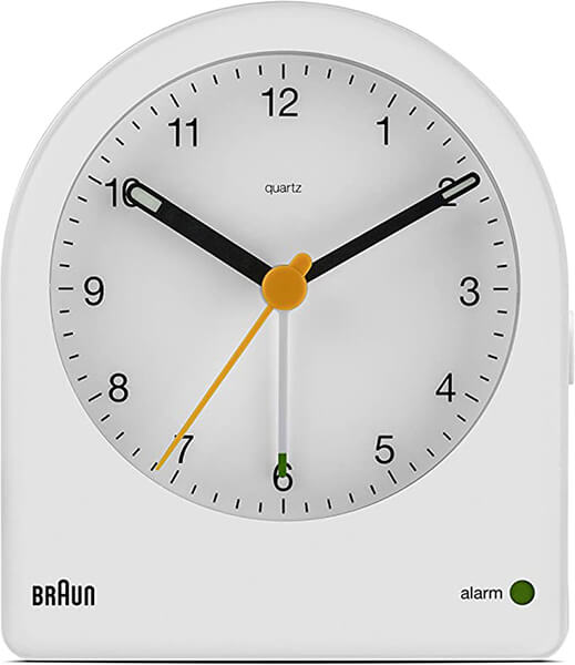 Braun Επιτραπεζιο Αναλογικο Ρολοι-ξυπνητηρι Bc22w - Ρολογια (PER.591854)