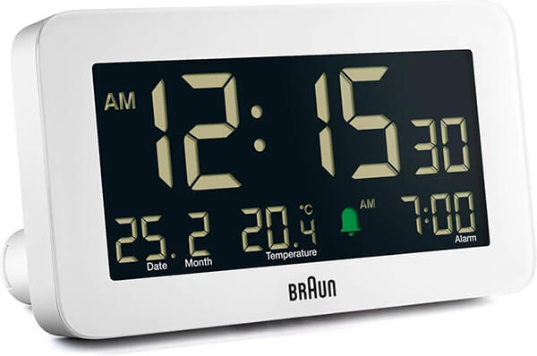 Braun Επιτραπεζιο Ψηφιακο Ρολοι-ξυπνητηρι Bc10w - Ρολογια (PER.591858)