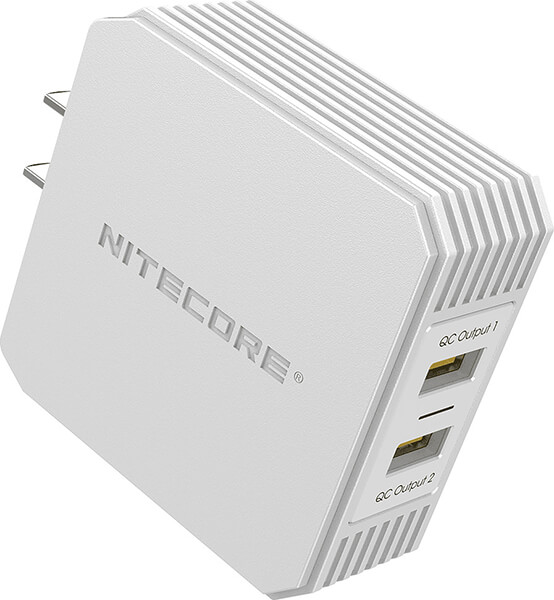 Τροφοδοτικο USB Nitecore Ua42q Quick Charge 3.0 - Φορτιστες μπαταριων ...