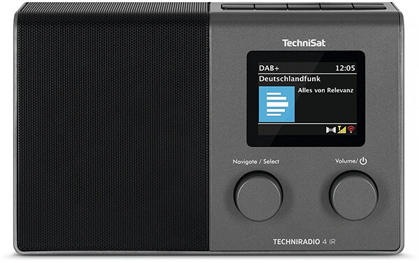 Technisat 0000/3927 Techniradio 4 IR Dab+/fm/int Black - Radios (PER ...